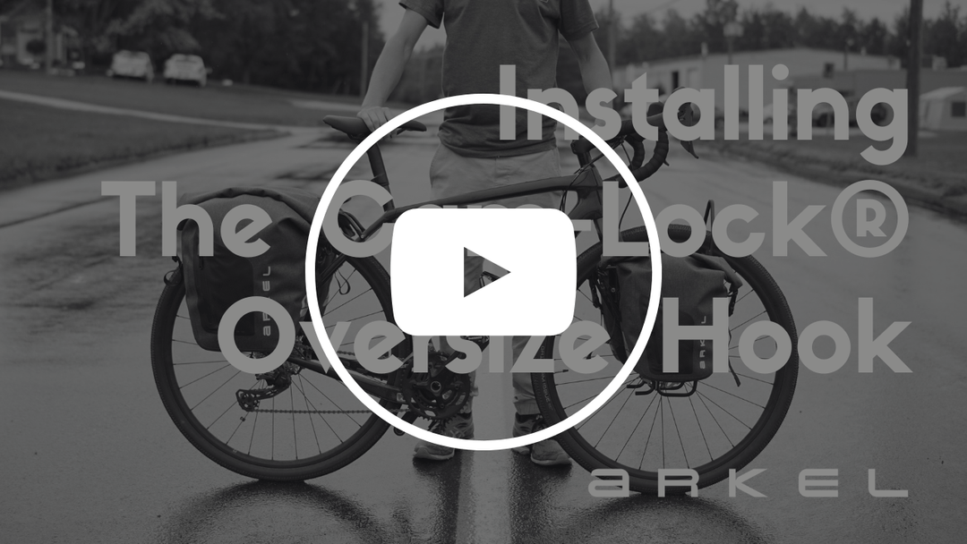 Arkel Cam-Lock Retro Fit Kit - Oversized Hook - 15 mm to 21 mm